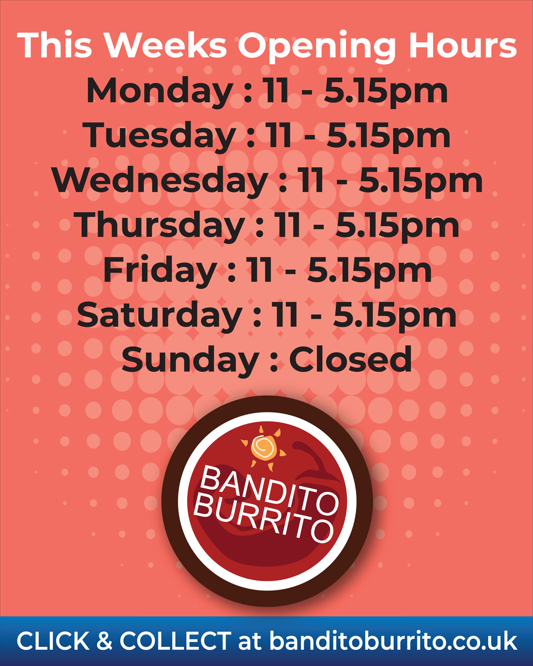 Bandito Burrito | The Best Burritos - Pop In • Take Away • Delivery